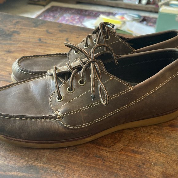 L.L. Bean | Shoes | Mens Ll Bean Signature Black Hand Sewn Jackman Camp ...